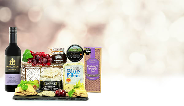 Christmas Cheese Baskets | Next Day Delivery