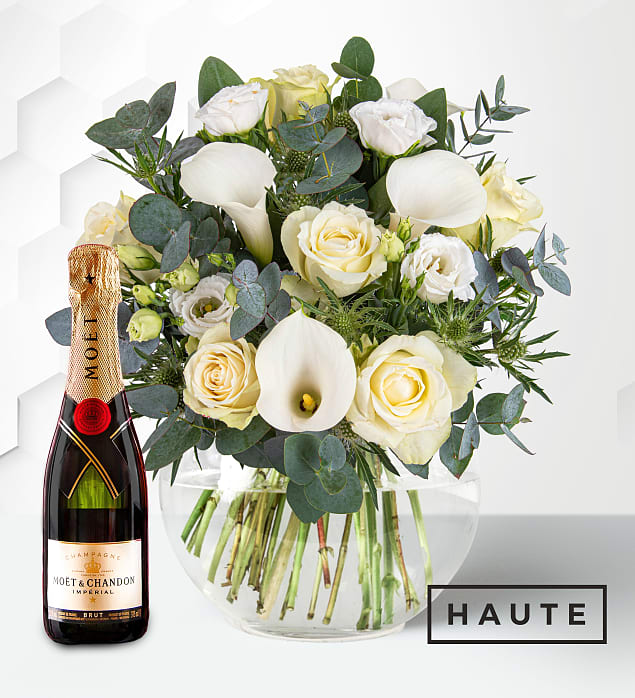 Rome & Moet | Prestige Flowers